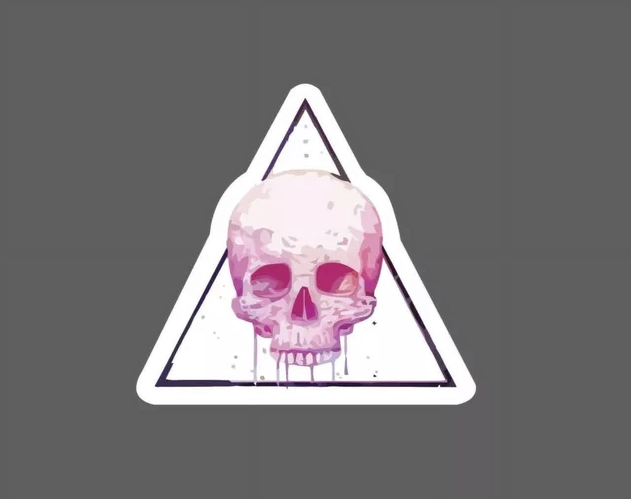 Kira Sticker With Skull Triangle Life Waterproof Decorative Laptop ...