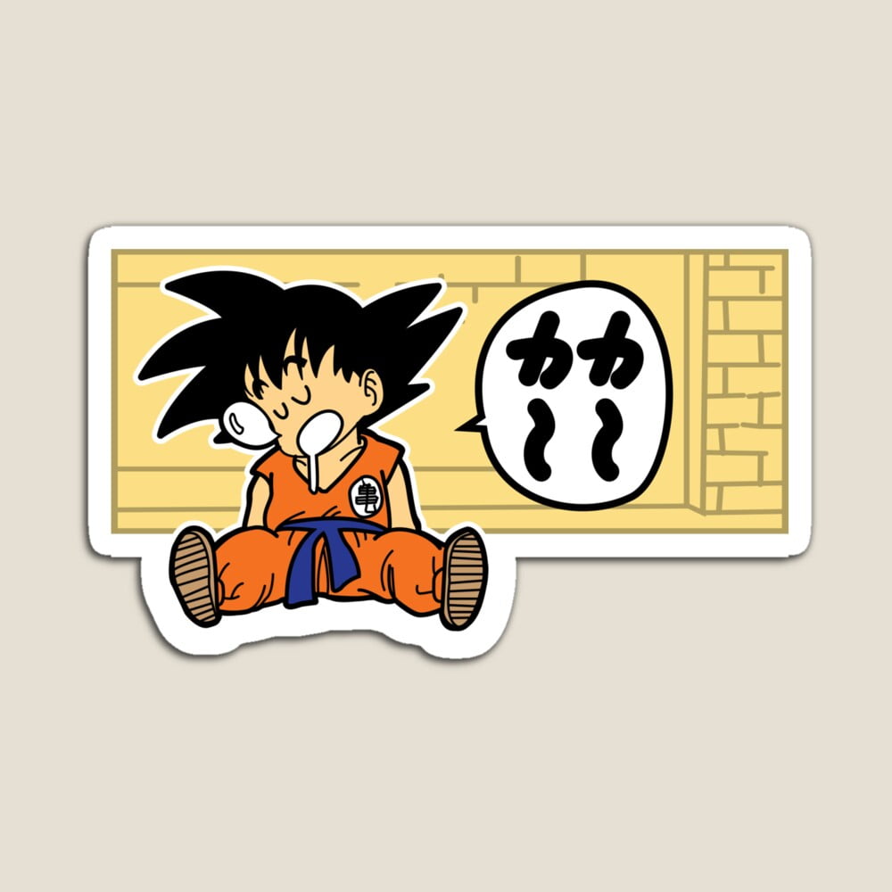 Kira Sticker With Sleeping Goku T-Shirt Decorative Laptop, Phone ...
