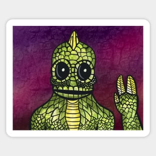 Kira Sticker With Sleestak Land Of The Lost Decorative Laptop, Phone ...