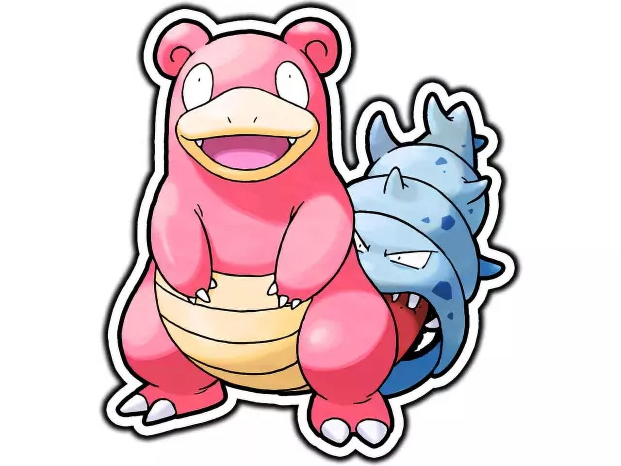 Kira Sticker With Slowbro Decorative Laptop, Phone Stickers, Waterproof ...