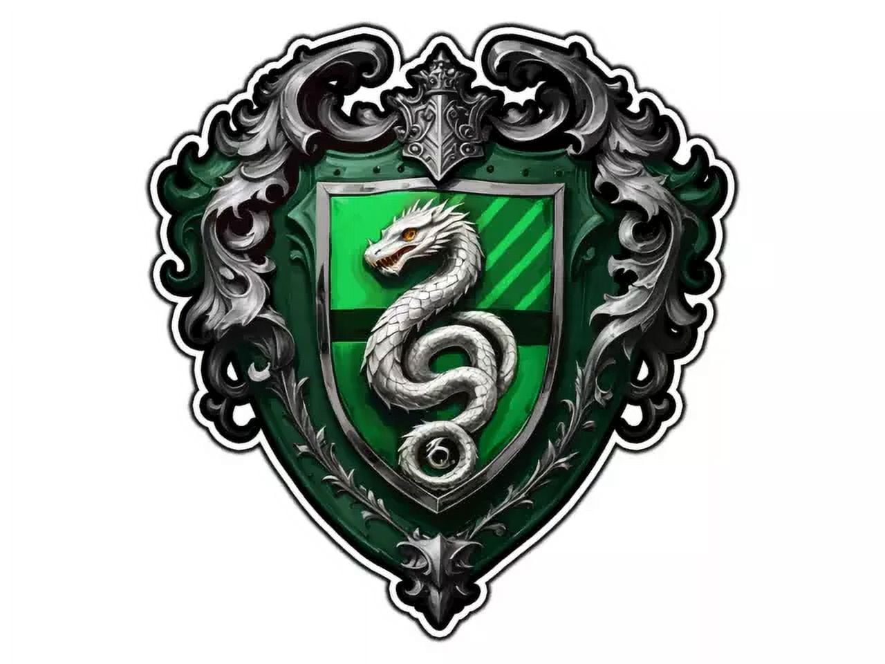 Kira Sticker With Slytherin House Crest Fancy Logo Decorative Laptop ...