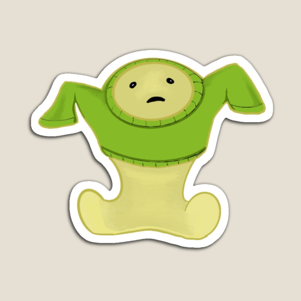 Kira Sticker With Smiskee Getting Dressed Decorative Laptop, Phone ...
