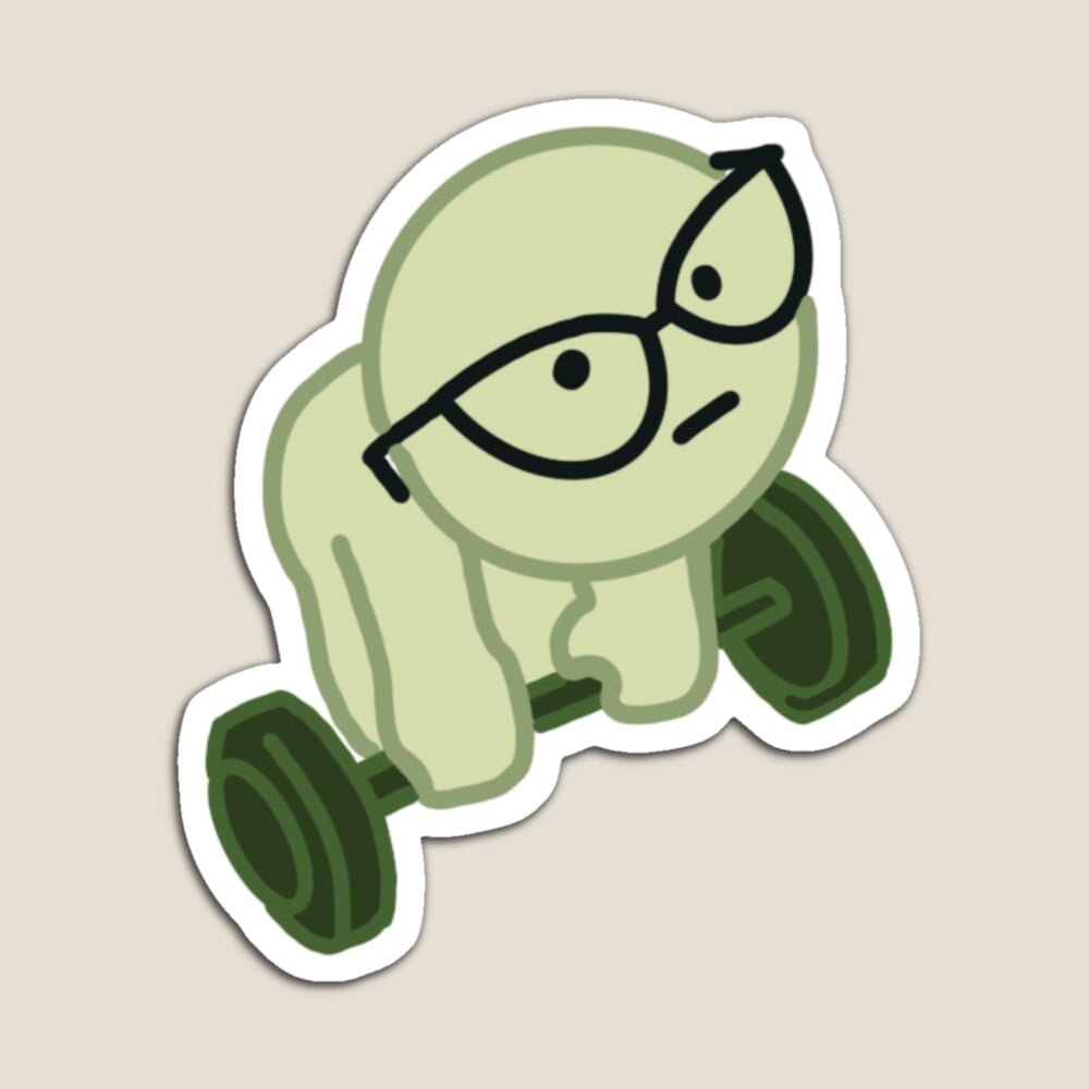 Kira Sticker With Smiskee Gym Buddy Decorative Laptop, Phone Stickers ...