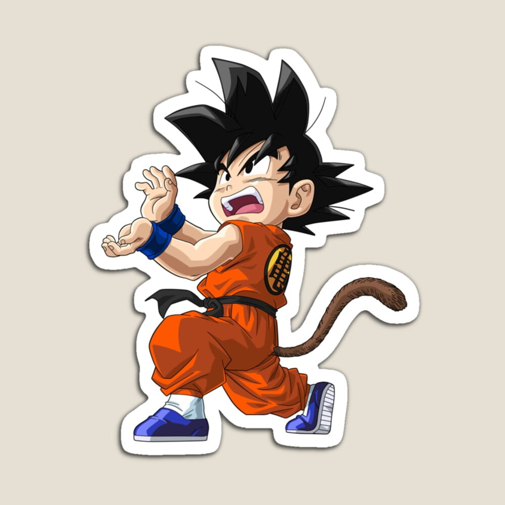 Kira Sticker With Son G0Ku Dr@G0N B@Ll Z70.Png Decorative Laptop, Phone ...