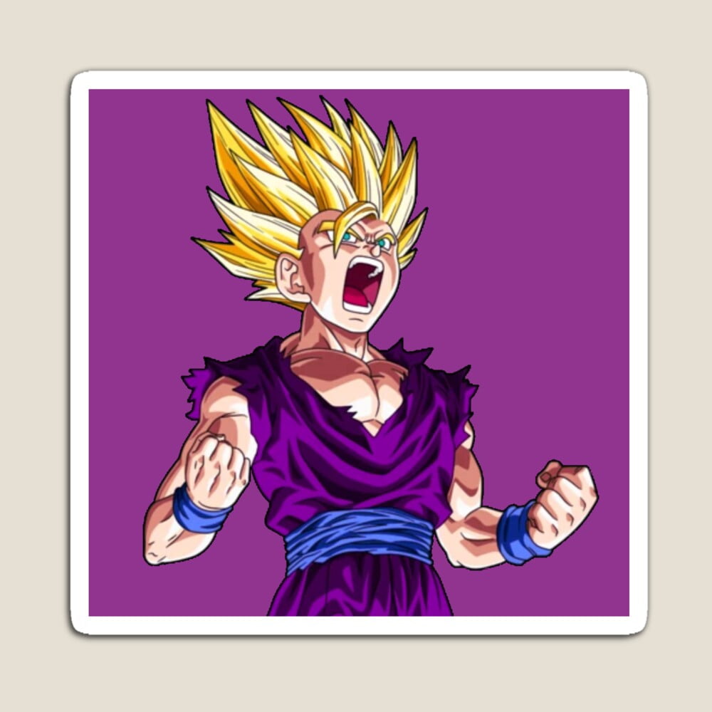 Kira Sticker With Son Gohan Ssj2 - Dragon Ball Z Decorative Laptop ...