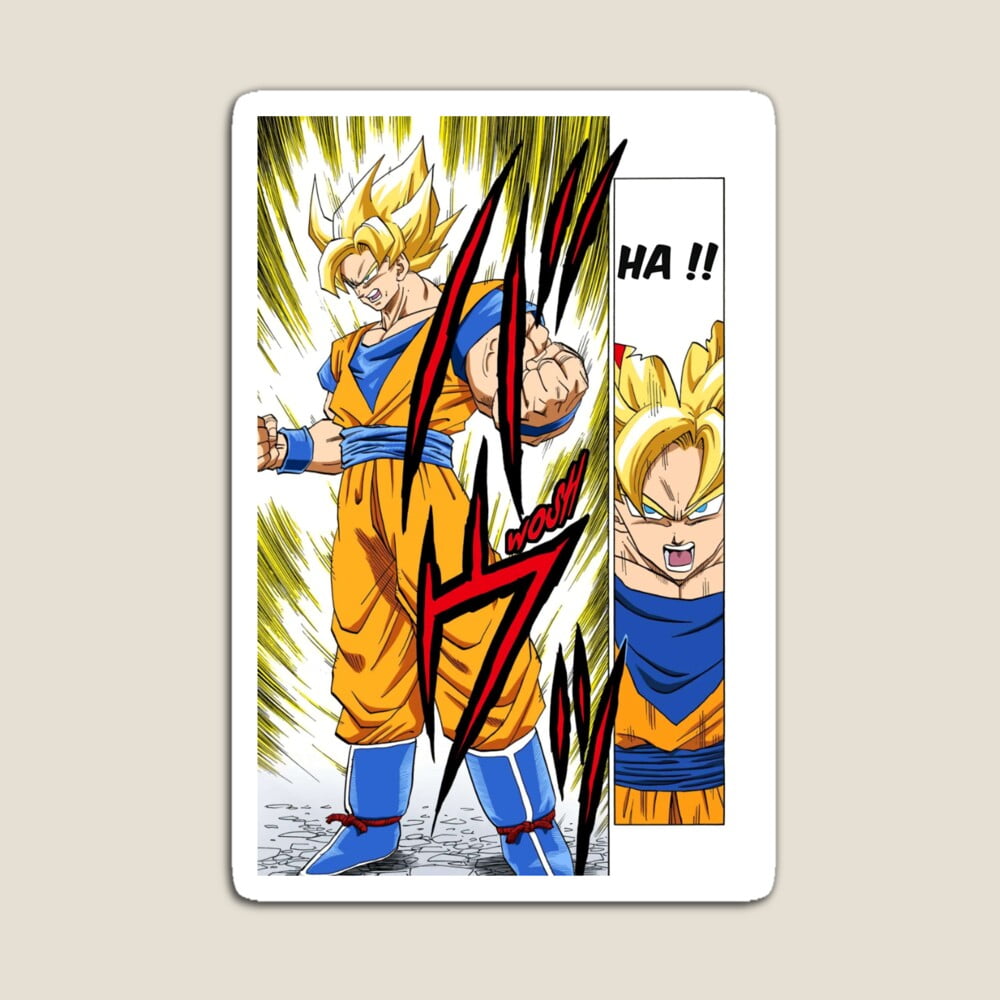 Kira Sticker With Son Goku Full Power Decorative Laptop, Phone Stickers ...