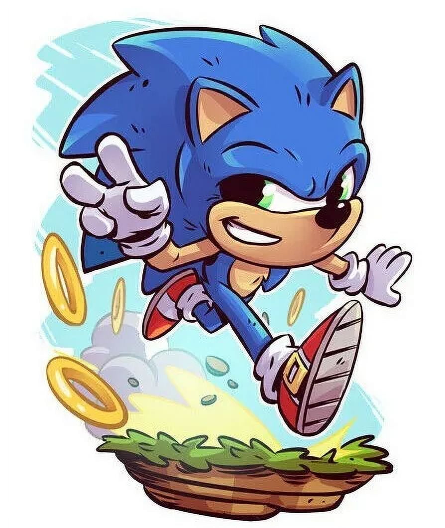 Kira Sticker With Sonic The Hedgehog Rings Decorative Laptop, Phone Stickers, Waterproof Decals ...