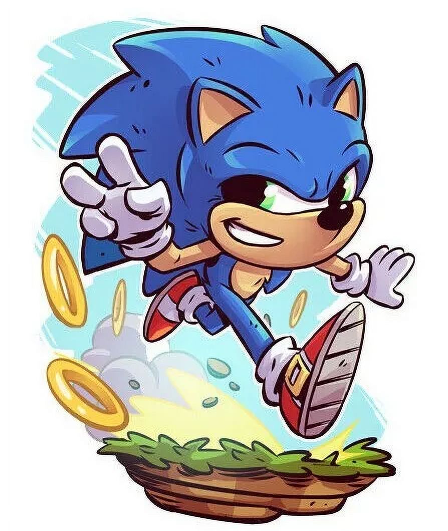 Kira Sticker With Sonic The Hedgehog Rings S Decorative Laptop, Phone ...