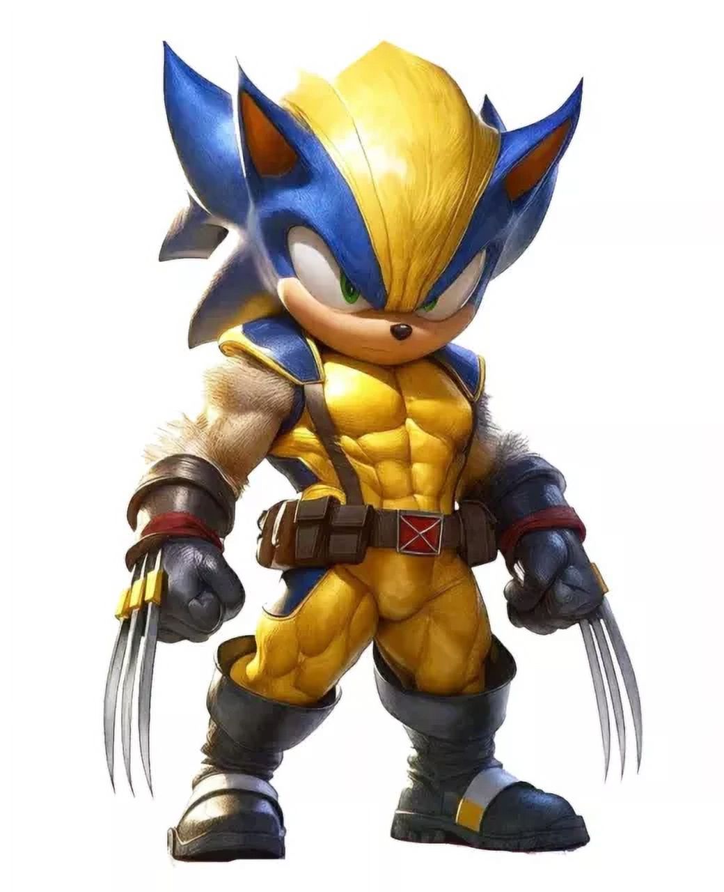 Kira Sticker With Sonic The Hedgehog Wolverine S Decorative Laptop ...