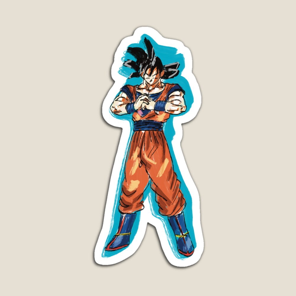 Kira Sticker With Strong Son Goku Decorative Laptop, Phone Stickers ...