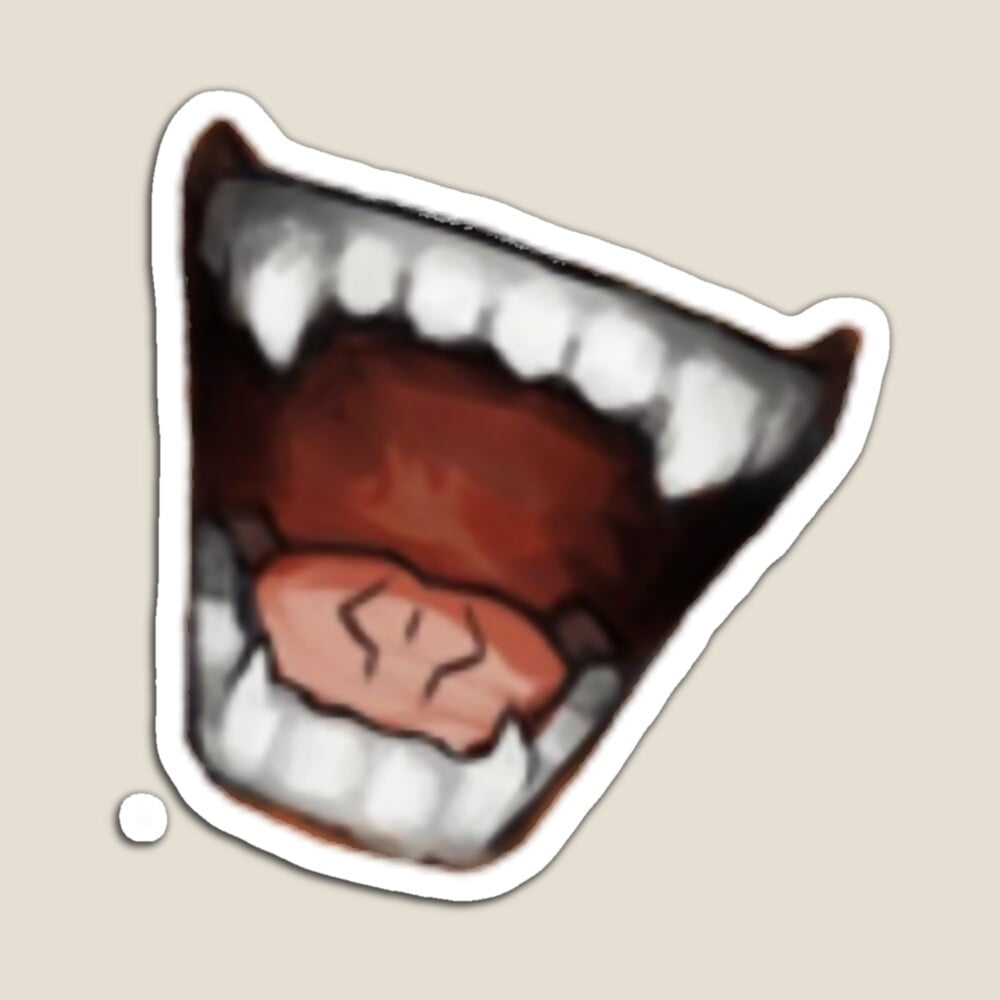 Kira Sticker With Subtle Anime Clothing Sukuna Mouth Decorative Laptop ...