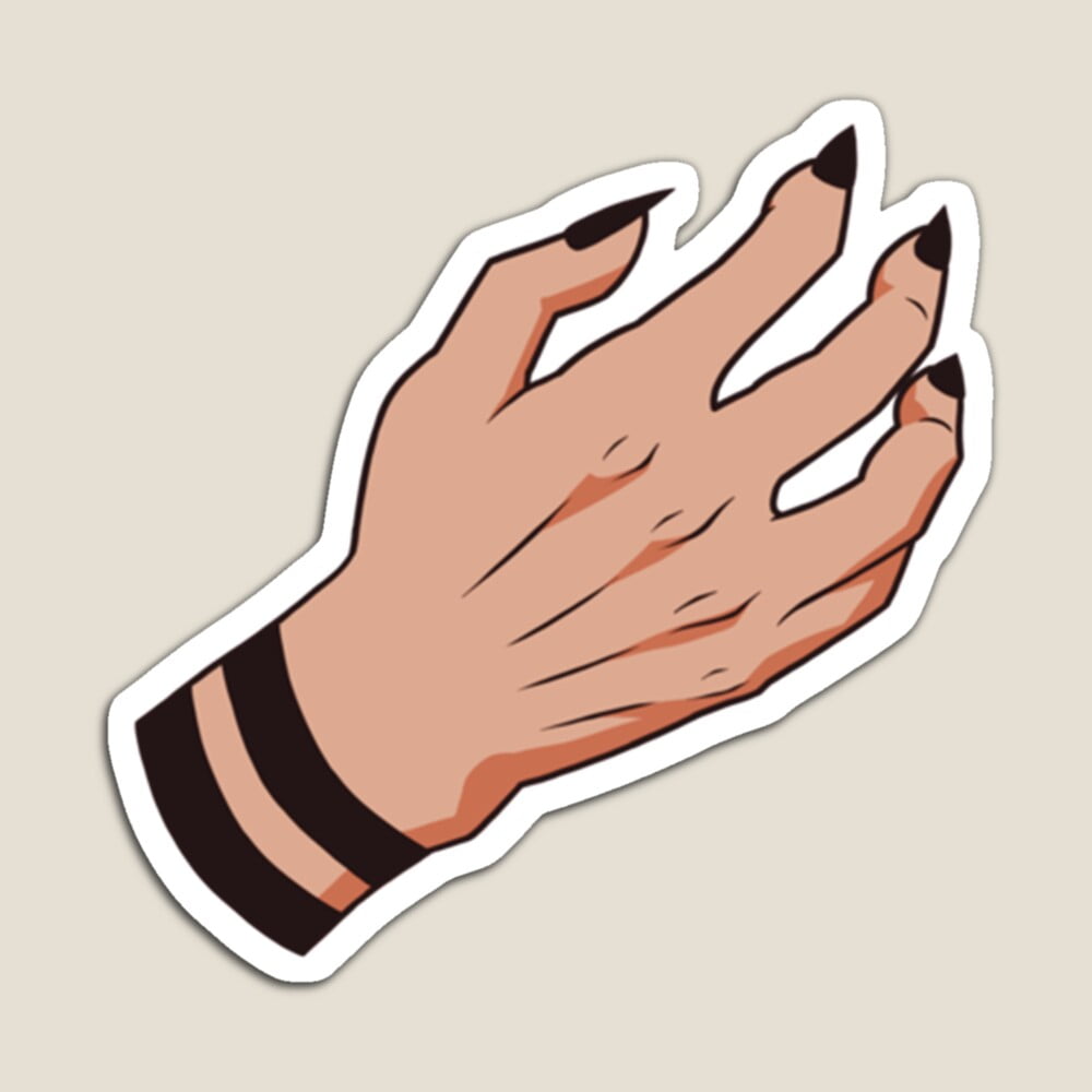 Kira Sticker With Sukuna Hand Classic . Decorative Laptop, Phone ...