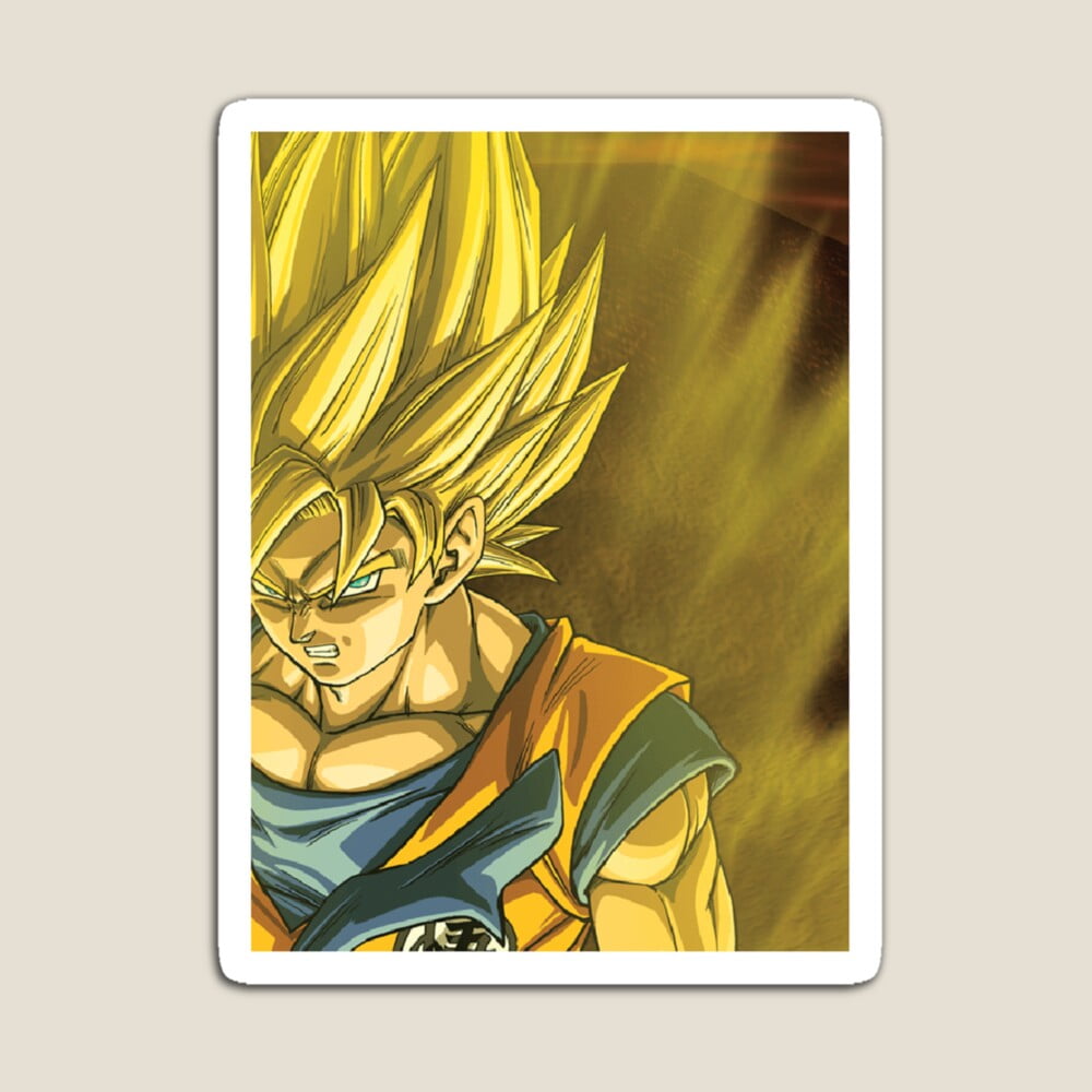 Kira Sticker With Super Saiyan G0Ku Dragon Ball Z Decorative Laptop ...