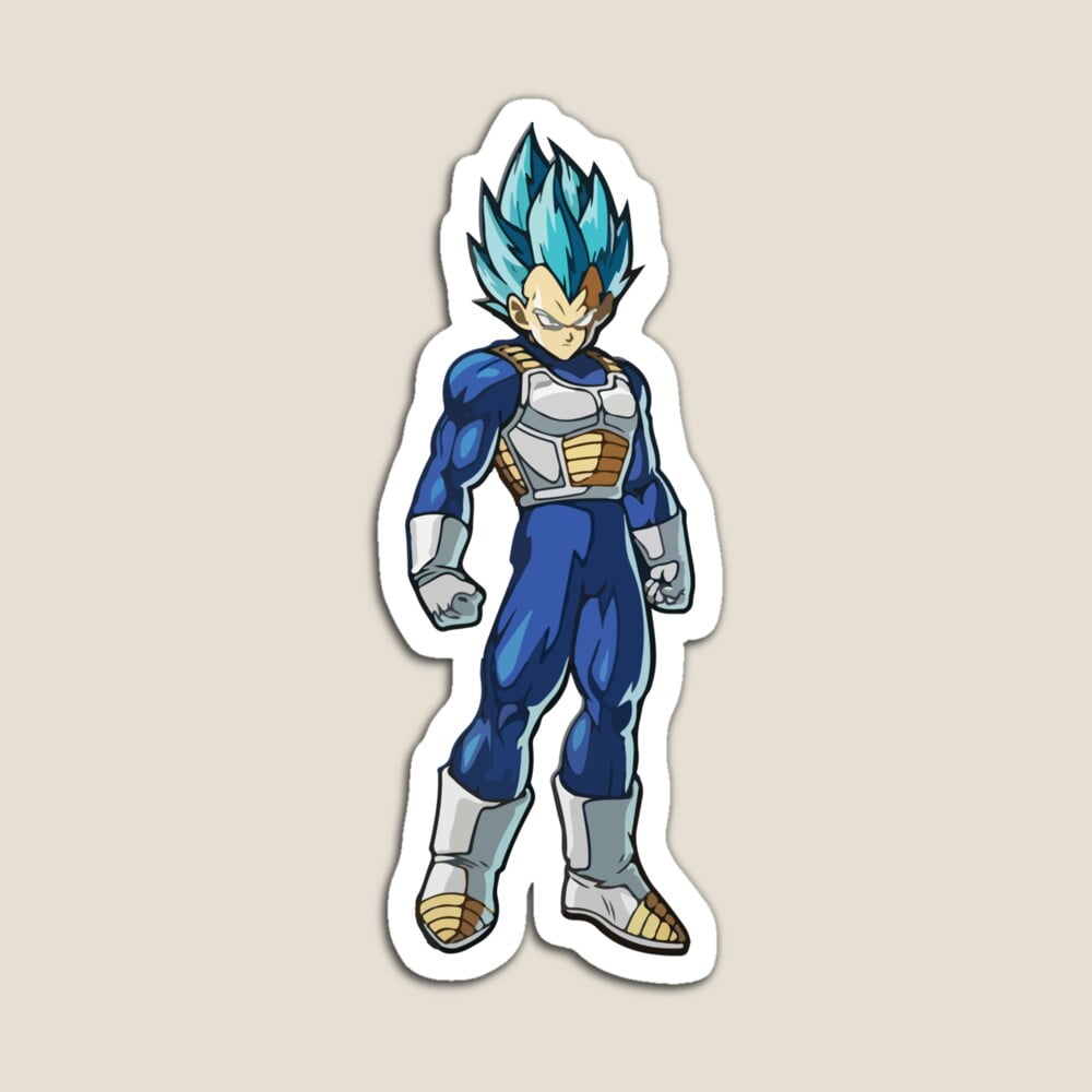 Kira Sticker With Super Saiyan Vegeta Dr@G0N B@Ll Z Decorative Laptop ...