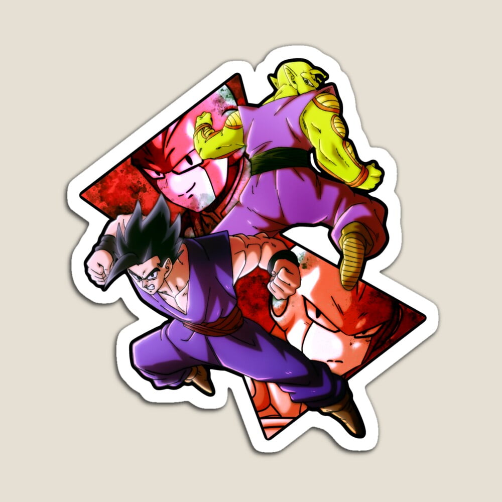 Kira Sticker With Superhero! Gohan And Piccolo, Decorative Laptop ...