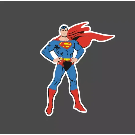 Kira Sticker With Superman Decorative Laptop, Phone Stickers ...
