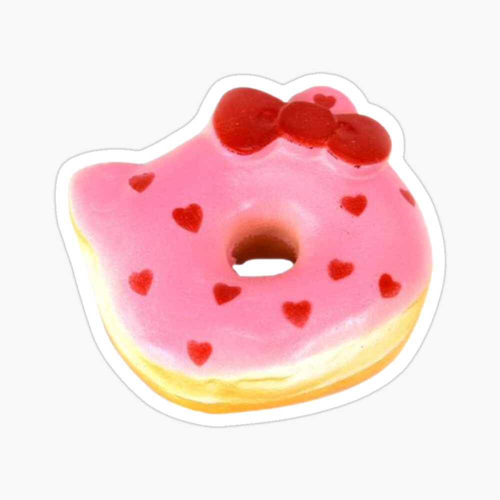 Kira Sticker With Sweet Donut Decorative Laptop, Phone Stickers ...