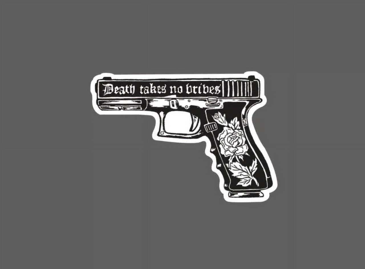 Kira Sticker With Takes No Bribes 9Mm Decorative Laptop, Phone Stickers ...
