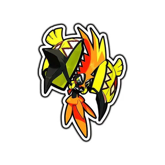 Kira Sticker With Tapu Koko Decorative Laptop, Phone Stickers ...