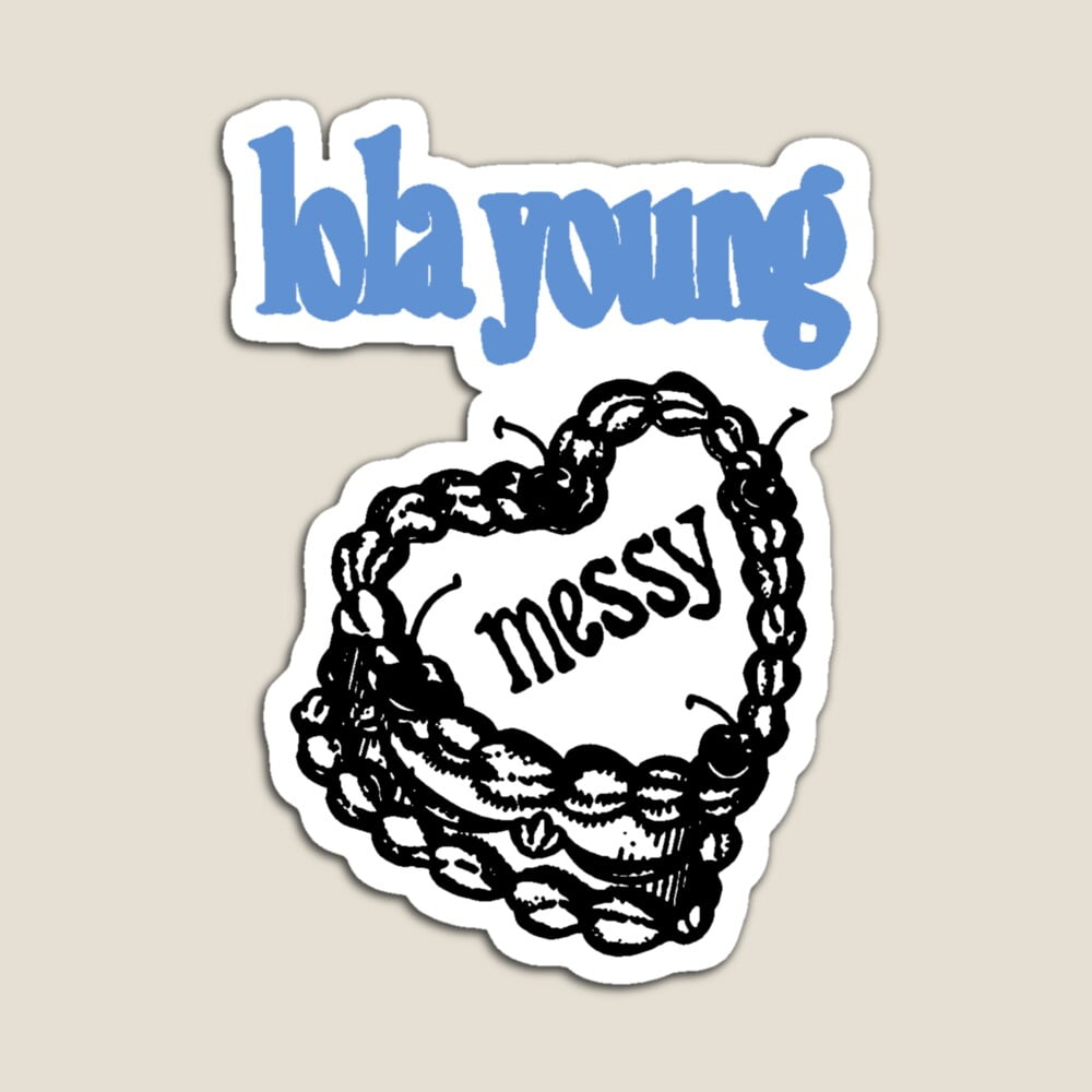 Kira Sticker With Tart Love Messy Sticker Decorative Laptop, Phone ...