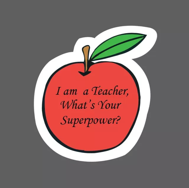 Kira Sticker With Teacher Superpower Waterproof Decorative Laptop ...