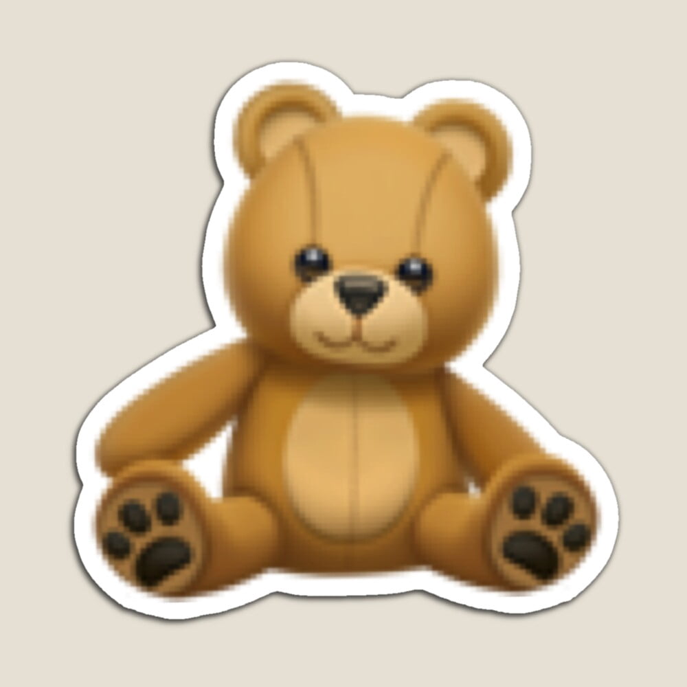 Kira Sticker With Teddy Bear Decorative Laptop, Phone Stickers ...