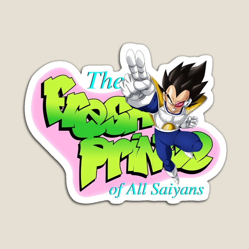 Kira Sticker With The Fresh Prince Of All Saiyans 2 Decorative Laptop ...