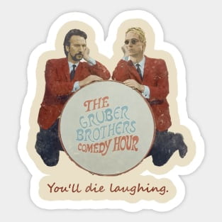 Kira Sticker With The Gruber Brothers Comedy Hour Decorative Laptop ...