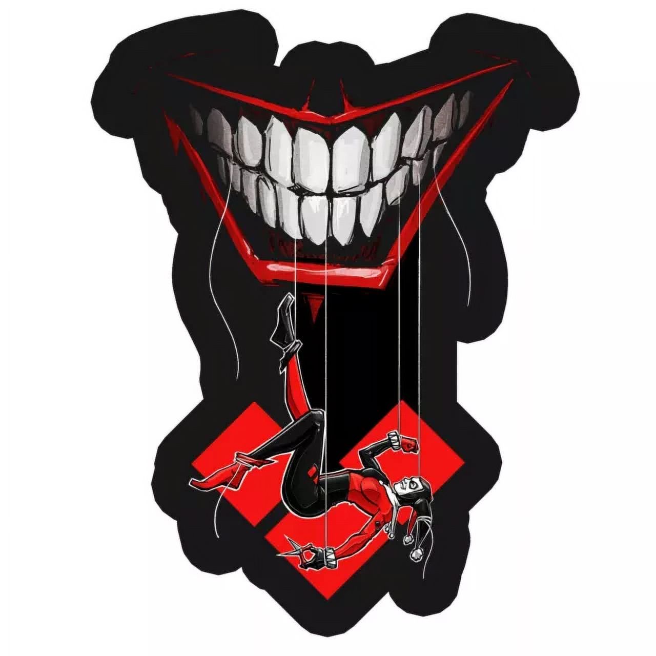 Kira Sticker With The Joker And Harley Quinn S Decorative Laptop, Phone ...