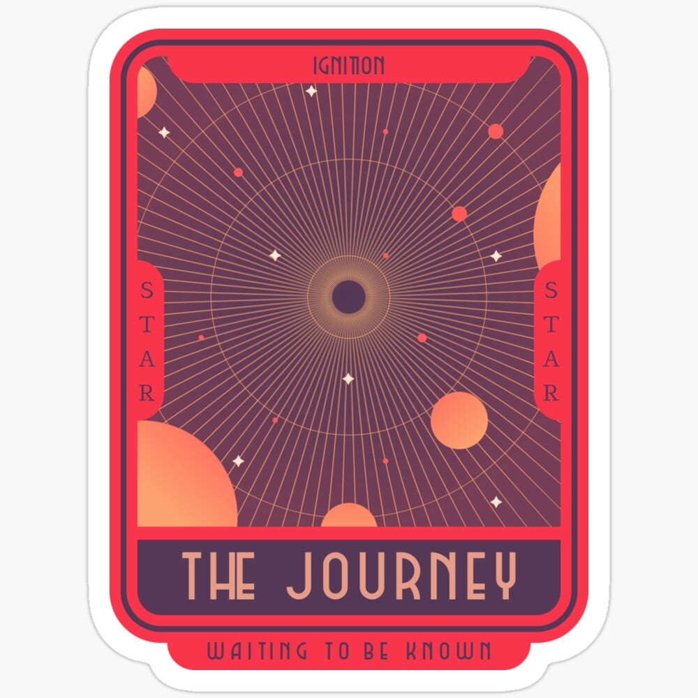 Kira Sticker With The Journey Waiting To Be Known Decorative Laptop ...