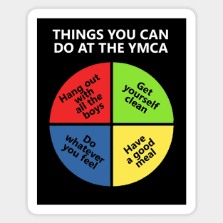 Kira Sticker With Things You Can Do At The Ymca Decorative Laptop ...