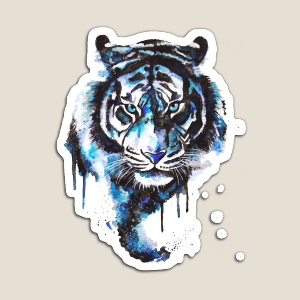 Kira Sticker With Tiger Decorative Laptop, Phone Stickers, Waterproof ...