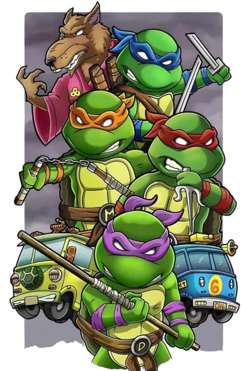 Kira Sticker With Tmnt Turtle Time S Decorative Laptop, Phone Stickers ...