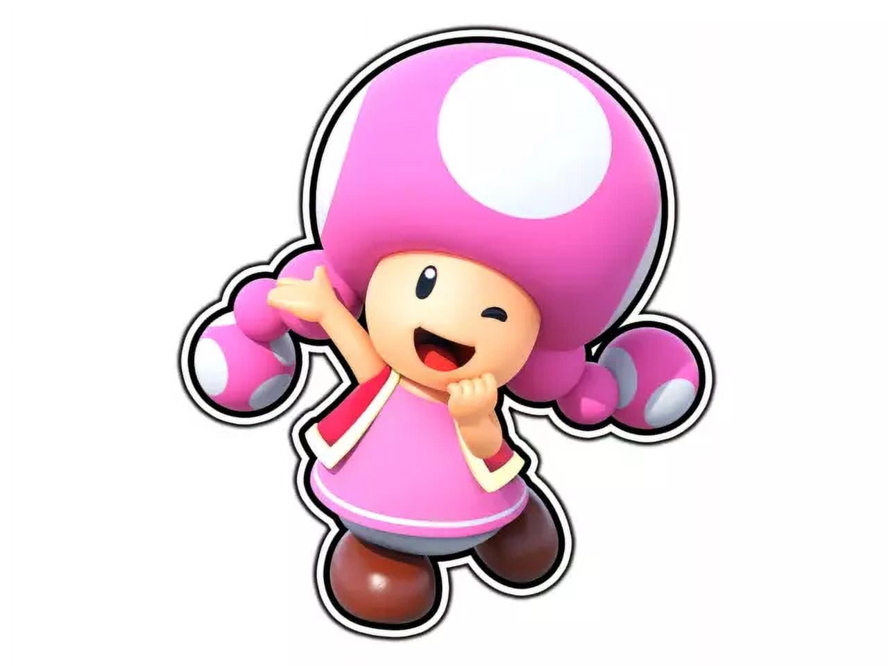Kira Sticker With Toadette Decorative Laptop, Phone Stickers ...