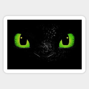 Kira Sticker With Toothless Eyes Decorative Laptop, Phone Stickers ...