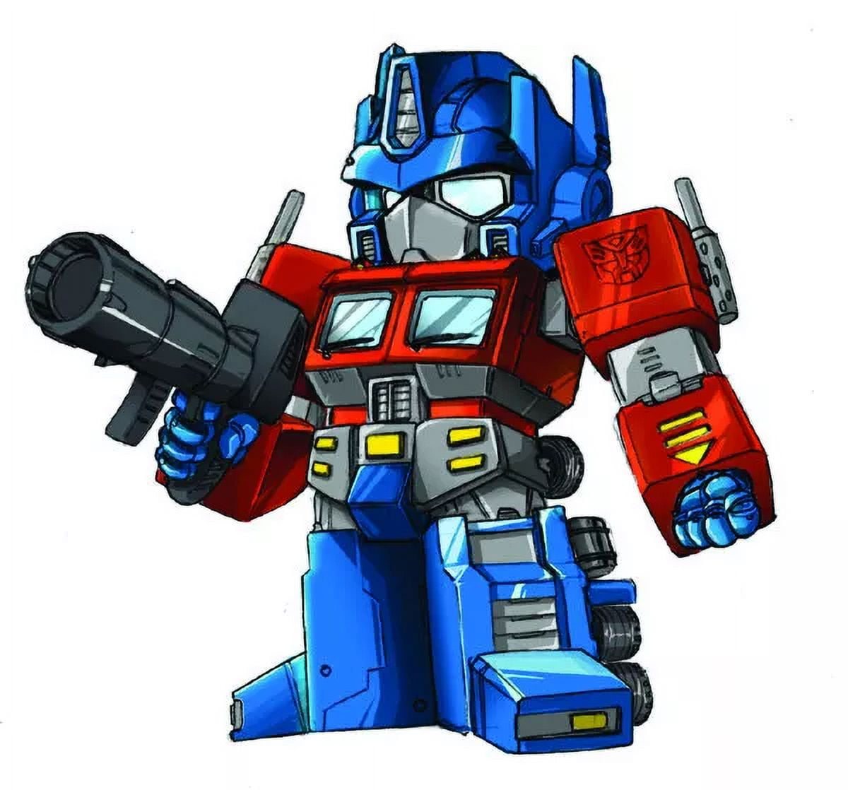 Kira Sticker With Transformers Optimus Prime Chibi S Decorative Laptop ...