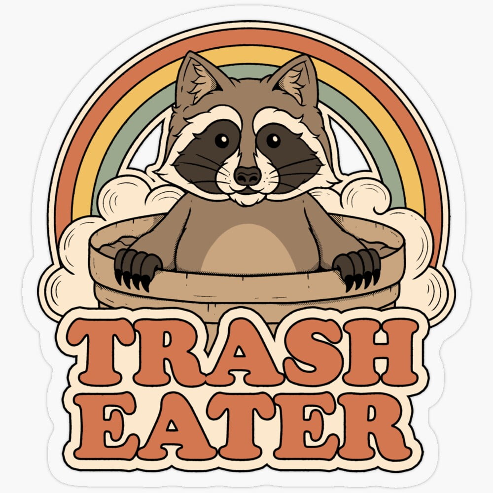 Kira Sticker With Trash Eater Decorative Laptop, Phone Stickers ...