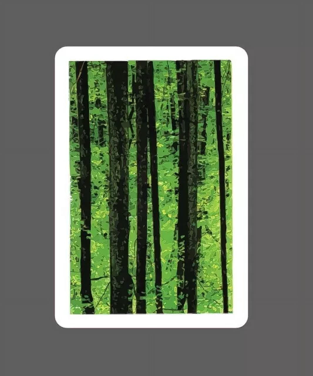 Kira Sticker With Trees Forest Scene Decorative Laptop, Phone Stickers ...