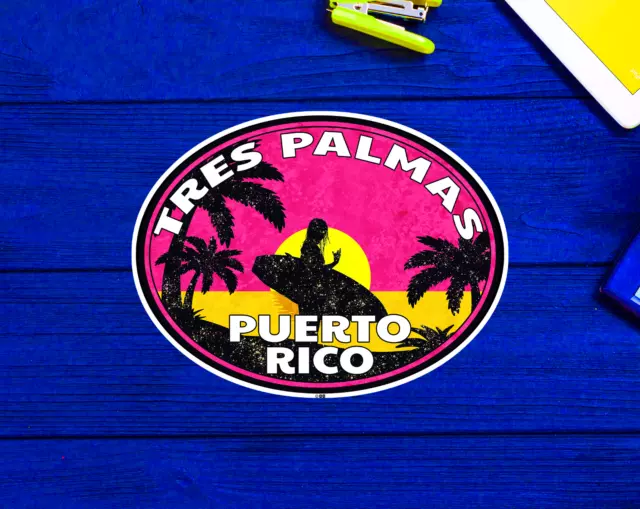 Kira Sticker With Tres Palmas Puerto Rico Beach Decal Decorative Laptop ...