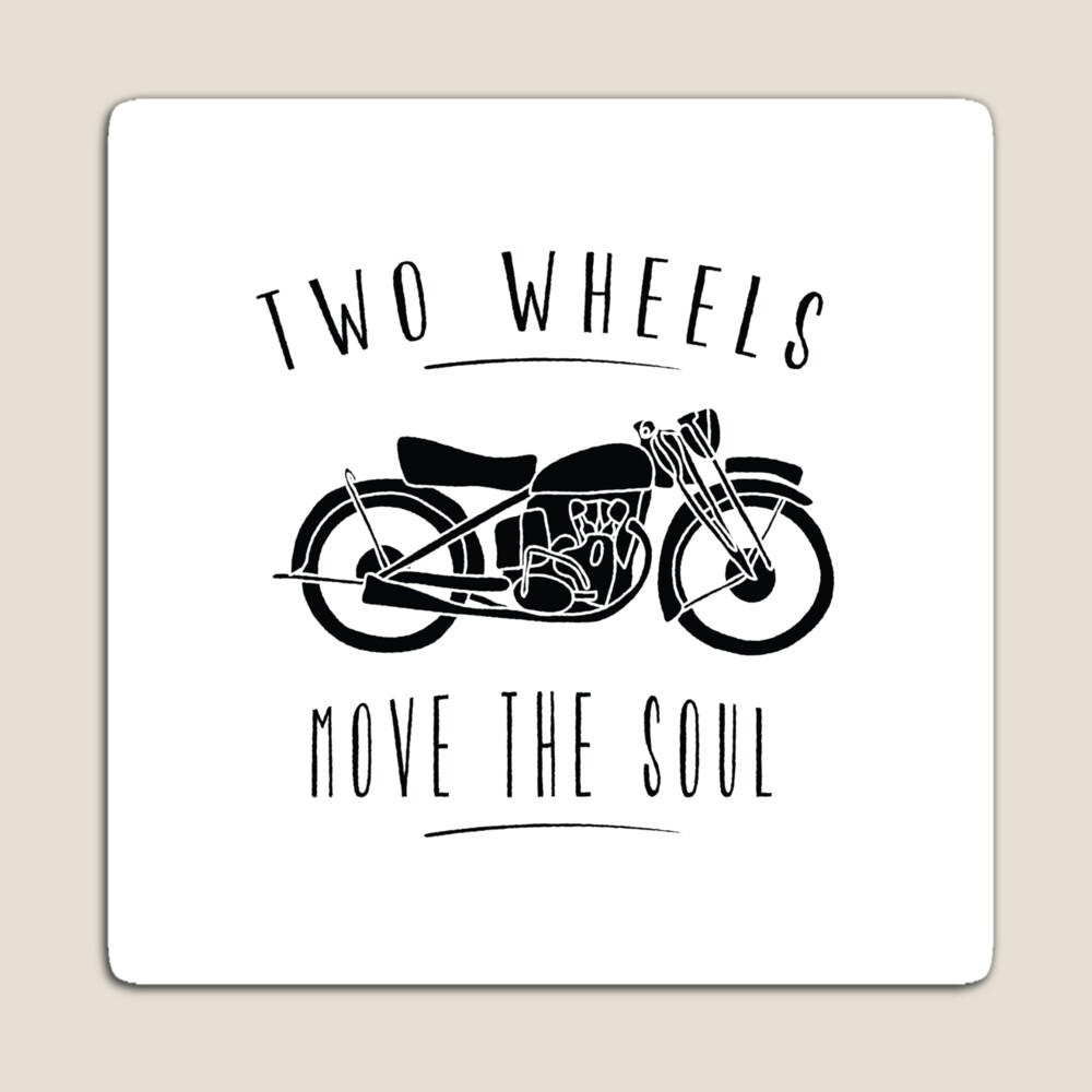 Kira Sticker With Two Wheels Move The Soul Sticker Decorative Laptop ...