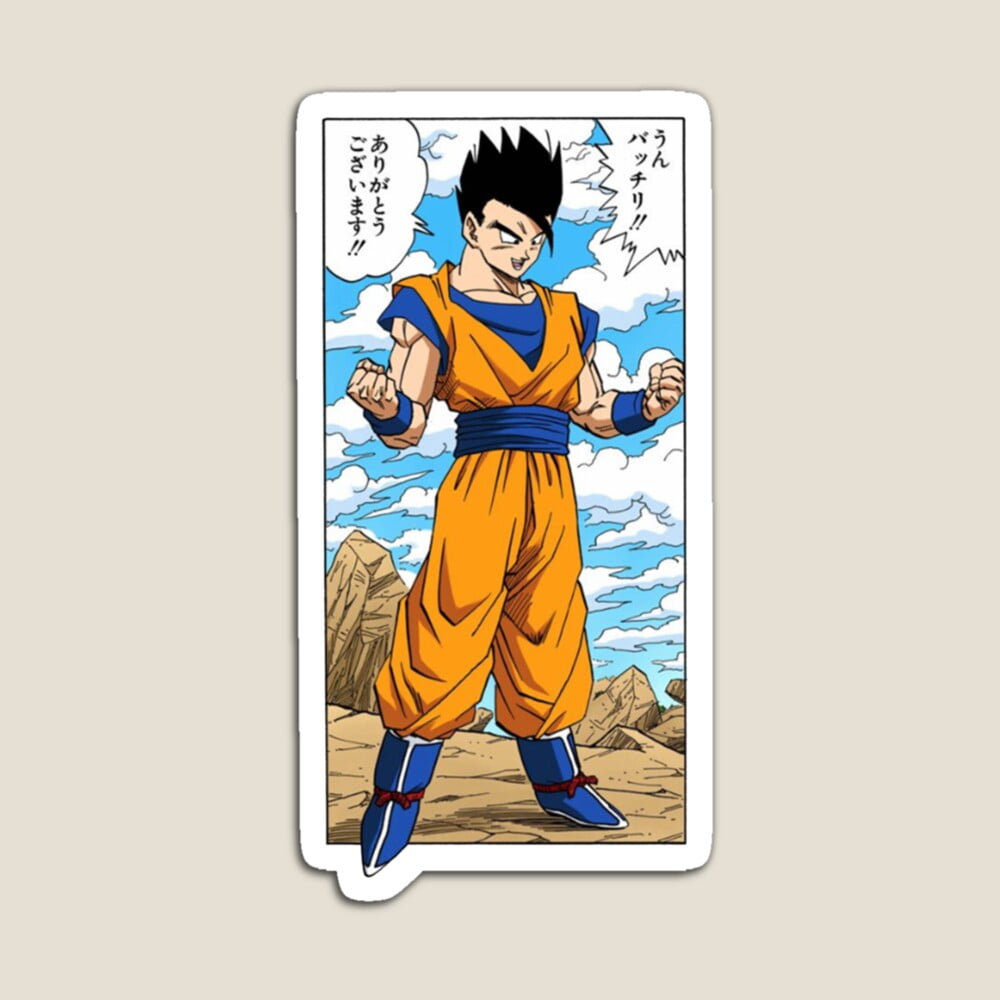 Kira Sticker With Ultimate Gohan (Manga) Decorative Laptop, Phone ...
