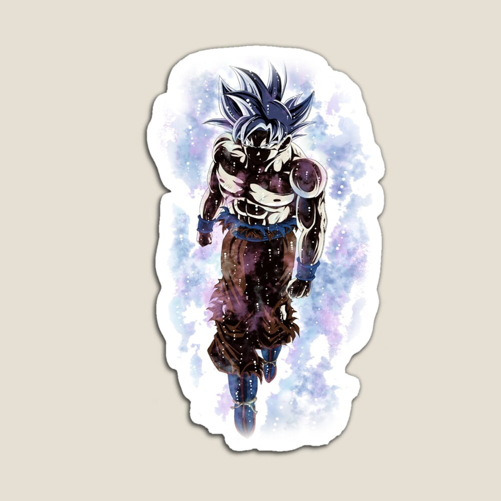 Kira Sticker With Ultra-Instinct Goku Decorative Laptop, Phone Stickers ...