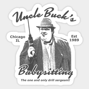 Kira Sticker With Uncle Buck'S Babysitting Decorative Laptop, Phone ...