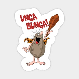 Kira Sticker With Unga Bunga - Captain Caveman Decorative Laptop, Phone ...