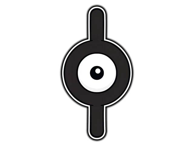 Kira Sticker With Unown-I Decorative Laptop, Phone Stickers, Waterproof ...