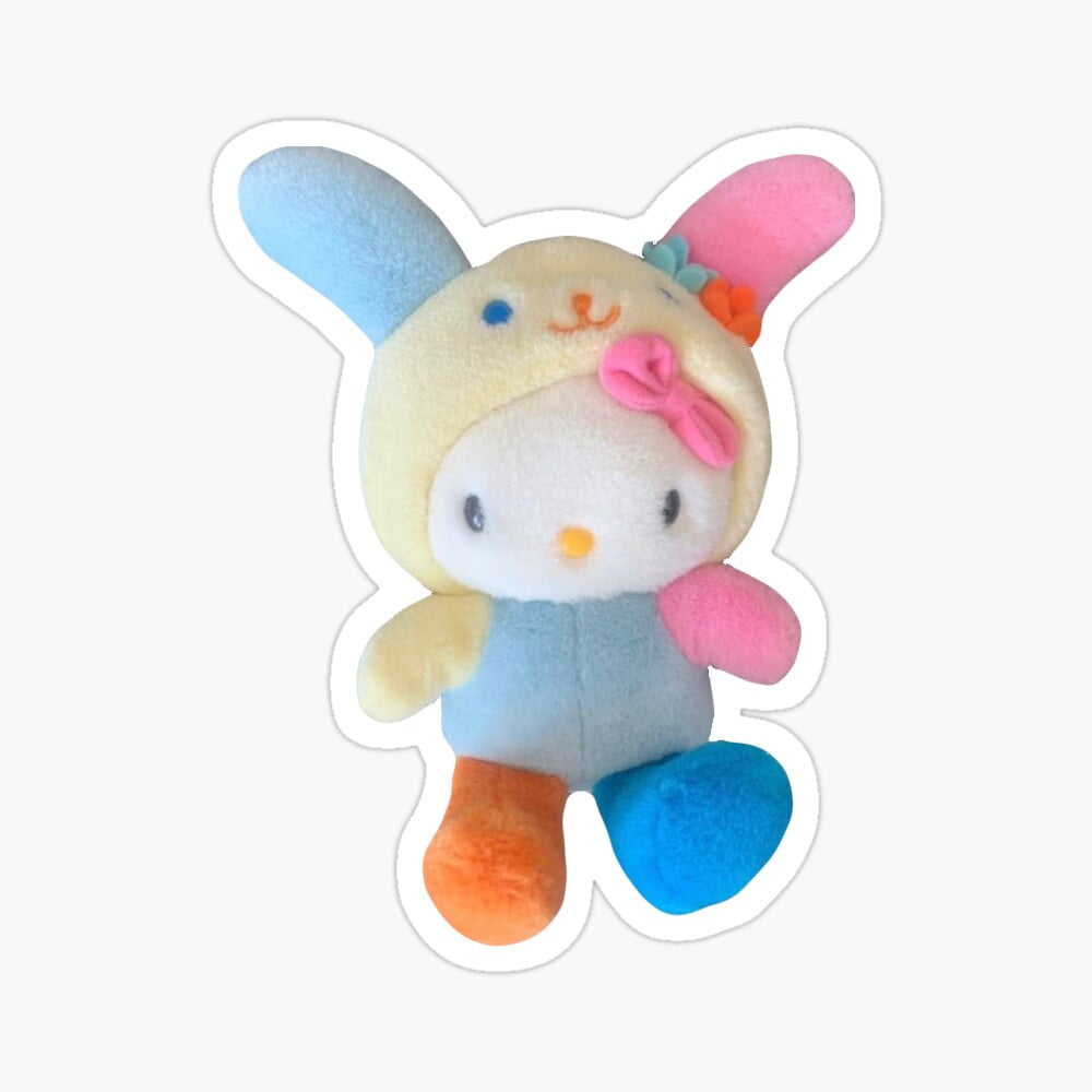 Kira Sticker With Usahana Cat Kitty Plush Decorative Laptop, Phone ...