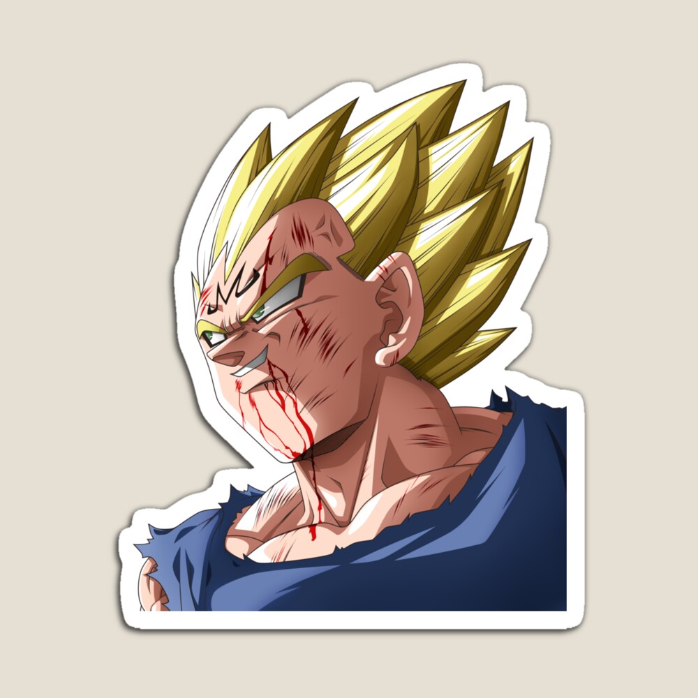 Kira Sticker With Vegeta Decorative Laptop, Phone Stickers, Waterproof ...