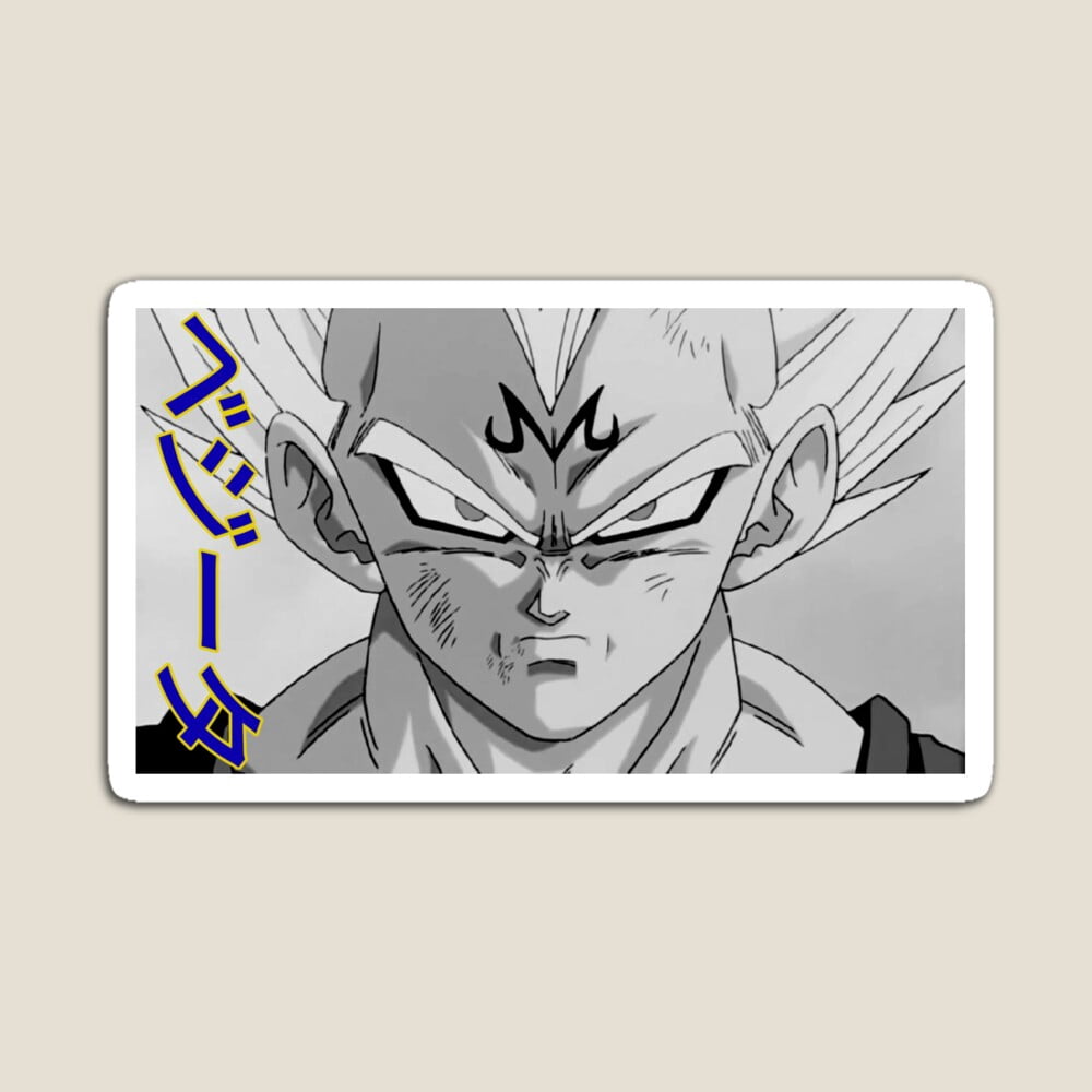 Kira Sticker With Vegeta Decorative Laptop, Phone Stickers, Waterproof ...