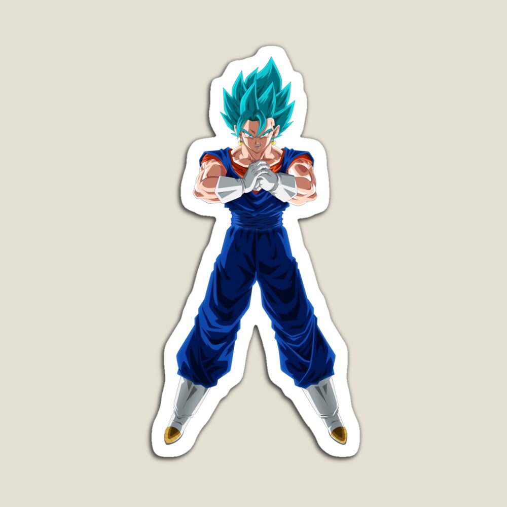 Kira Sticker With Vegeta - Dragon Ball Decorative Laptop, Phone ...