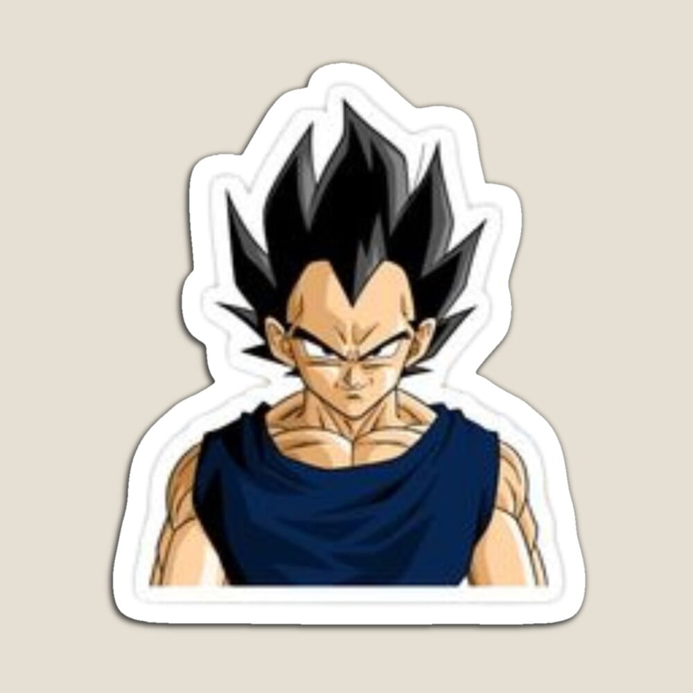 Kira Sticker With Vegeta - Ultra Ego Sticker Decorative Laptop, Phone ...